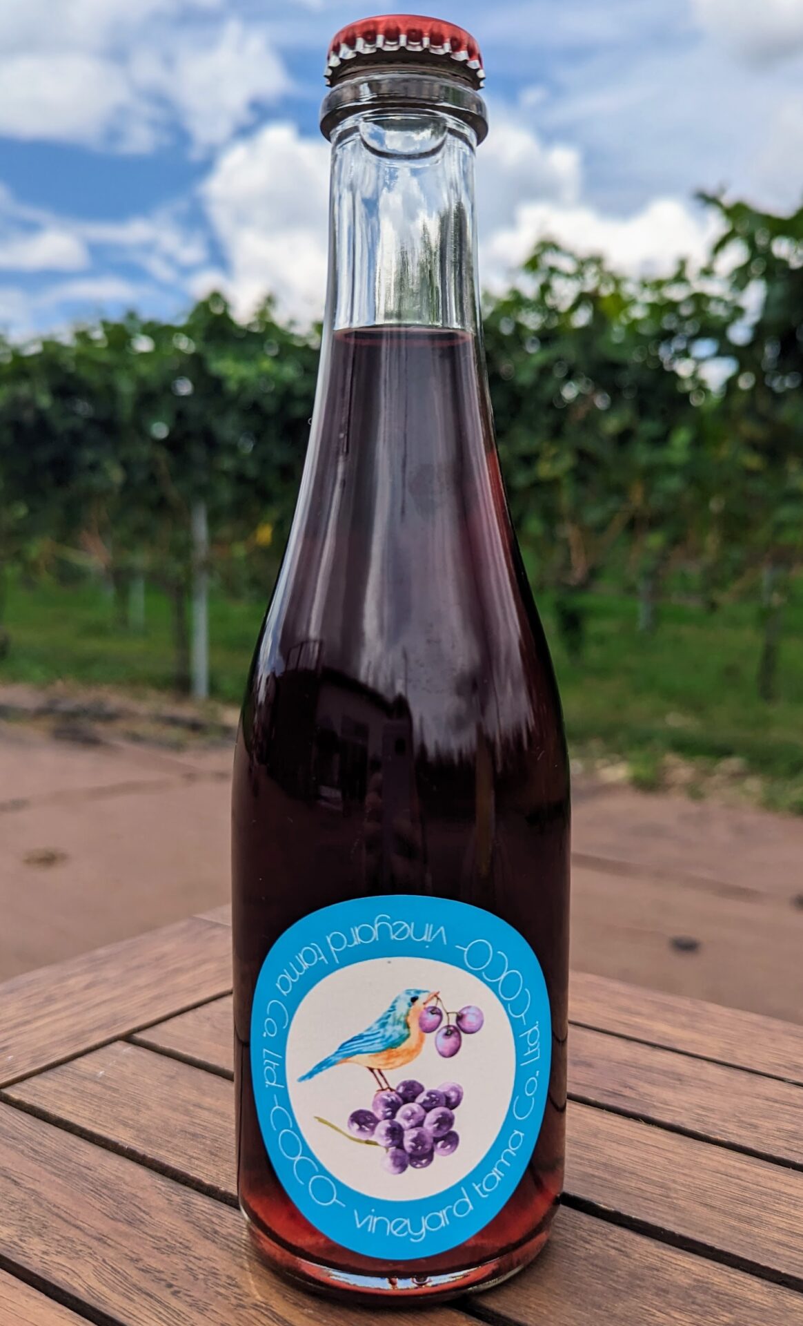 甘味果実酒 [COCO] ぶどう - 株式会社ヴィンヤード多摩公式サイト－東京都あきる野市のワイナリー